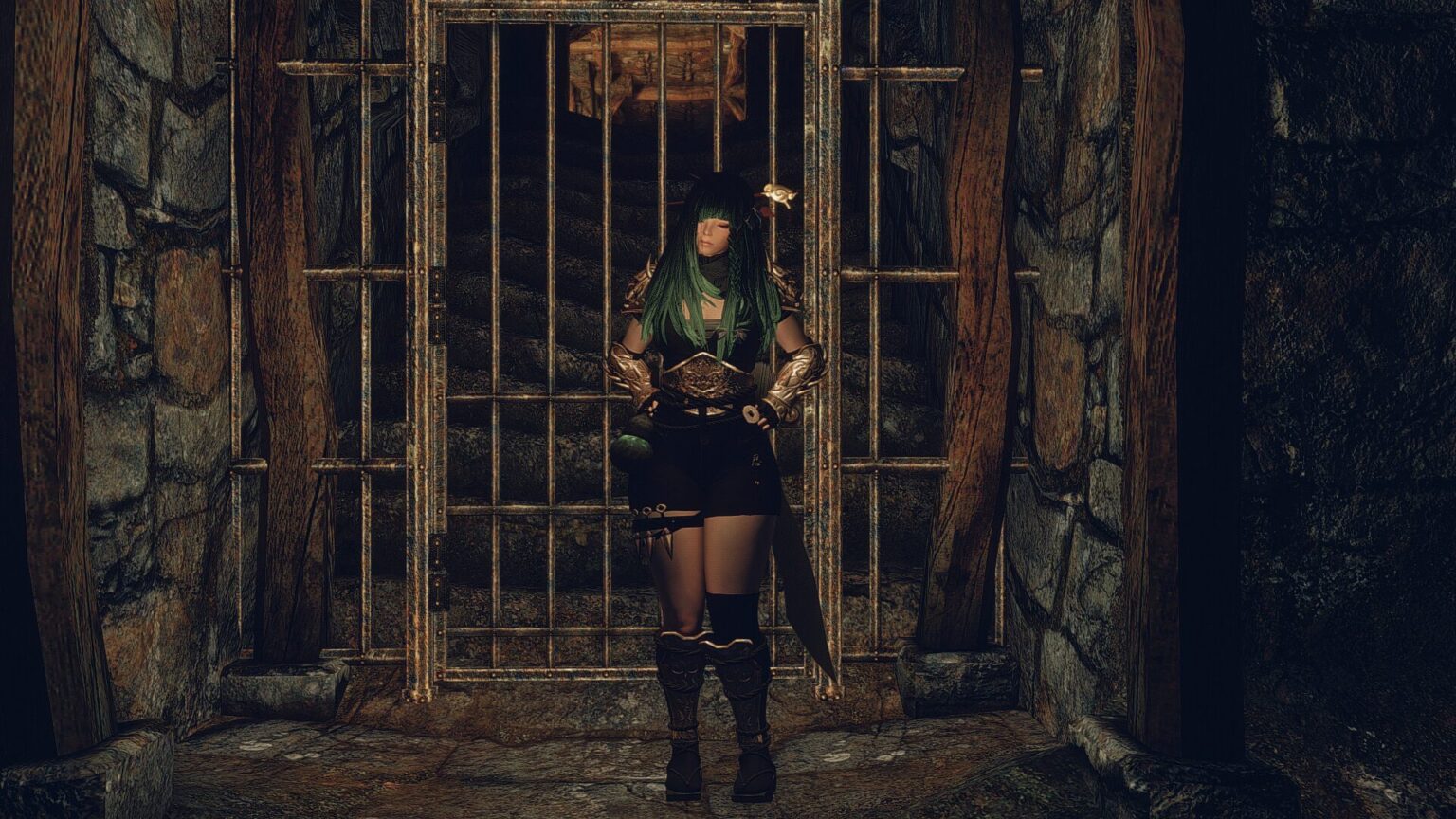 【Skyrim SE】Transparent light_IED【光源MOD】 | みみみのみずな